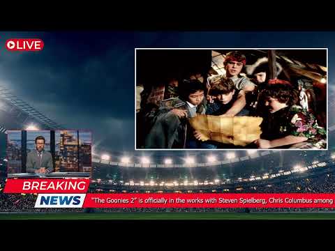“The Goonies 2” is officially in the works with Steven Spielberg, Chris Columbus among producer...