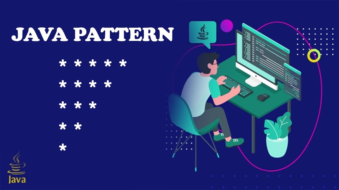Star Pattern in JAVA - Pattern 3 | JAVA Pattern Tutorials