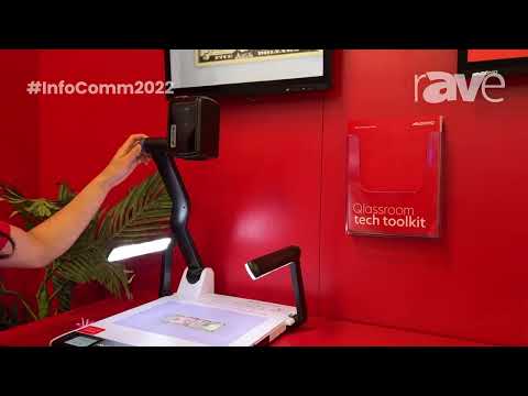 InfoComm 2022: QOMO Shows Off the CenterCam 5000 4K Flatbed Document Camera