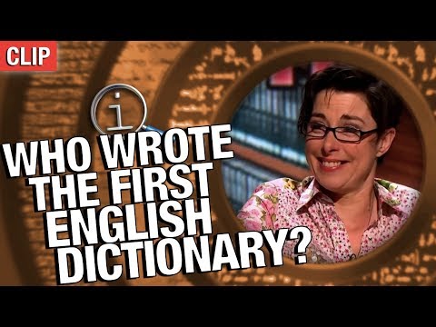 QI | Who Wrote The First English Dictionary?