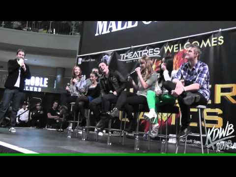 101.3 KDWB Interviews The Hunger Games Cast at Mall of America