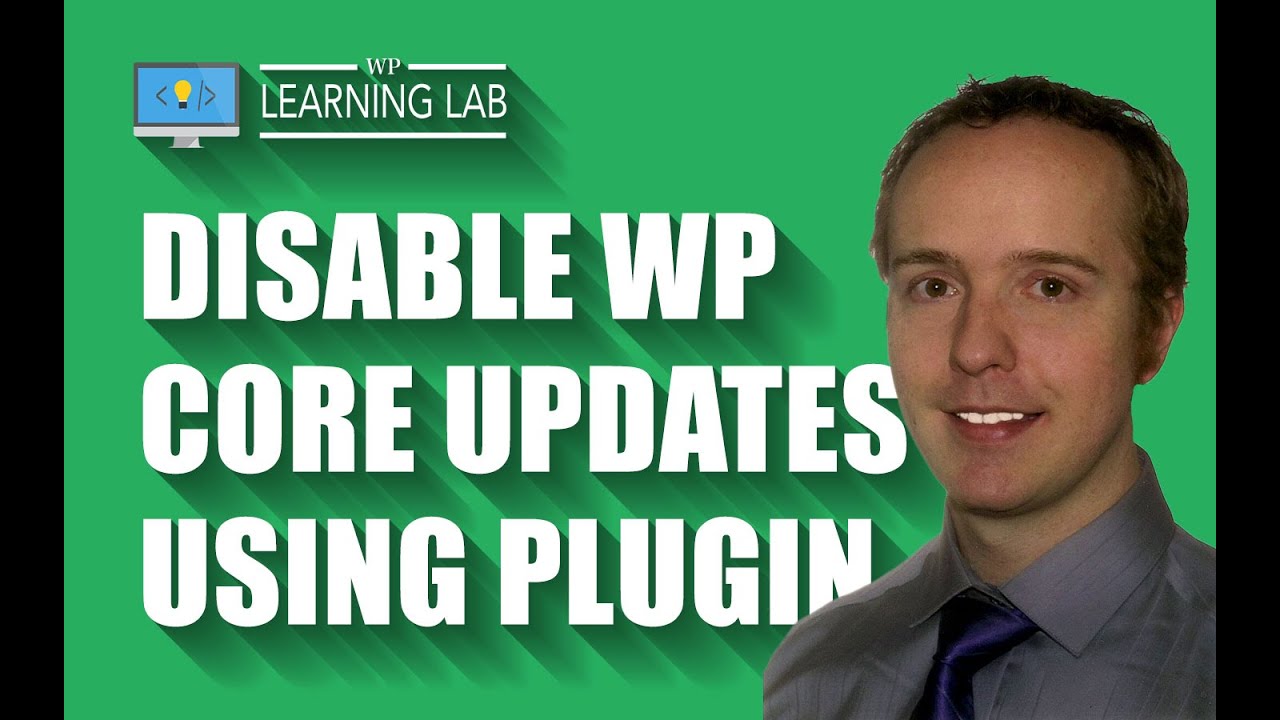 Disable WordPress Core, Theme & Plugin Updates Using A Plugin | WP Learning Lab