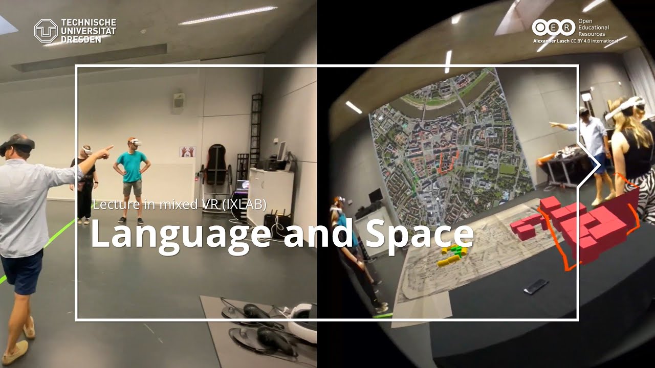 Lecture in mixed VR 