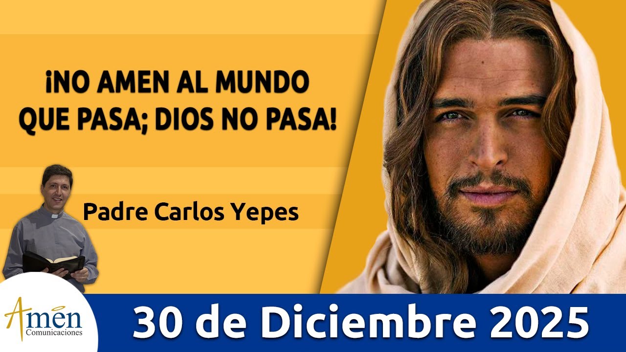 Evangelio De Hoy Martes 30 Diciembre 2025 #PadreCarlosYepes l Lucas 2,36-40 | Dios siempre permanece