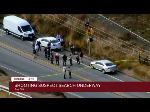 Search on for man suspected in deadly Ramona shooting