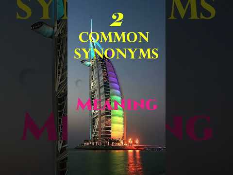 2 UNIQUE SYNONYMS
