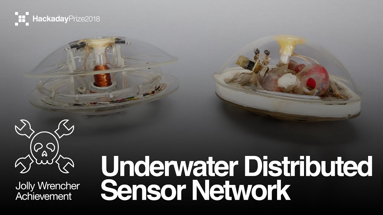 Hackaday Prize Entry : Underwater Distributed Sensor Network