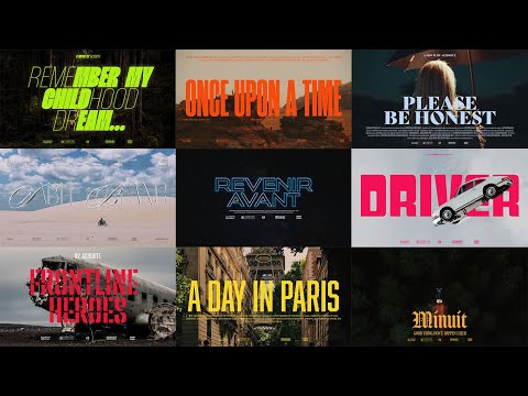 25 fully customizable 4K title designs for all film genres! Works in Premiere, FCPX & DaVinci