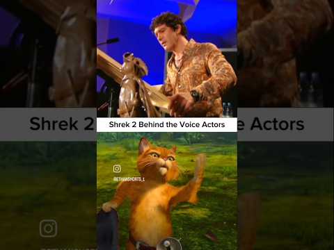 Shrek 2 | Behind the Voice Actors, Animation #shrek #animation