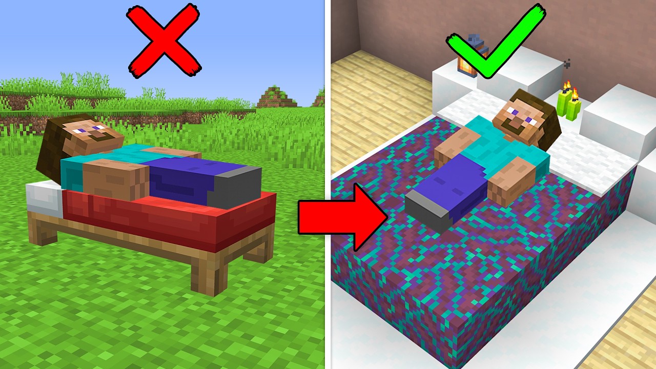 87 Minecraft Build Hacks That Require 0% Skill