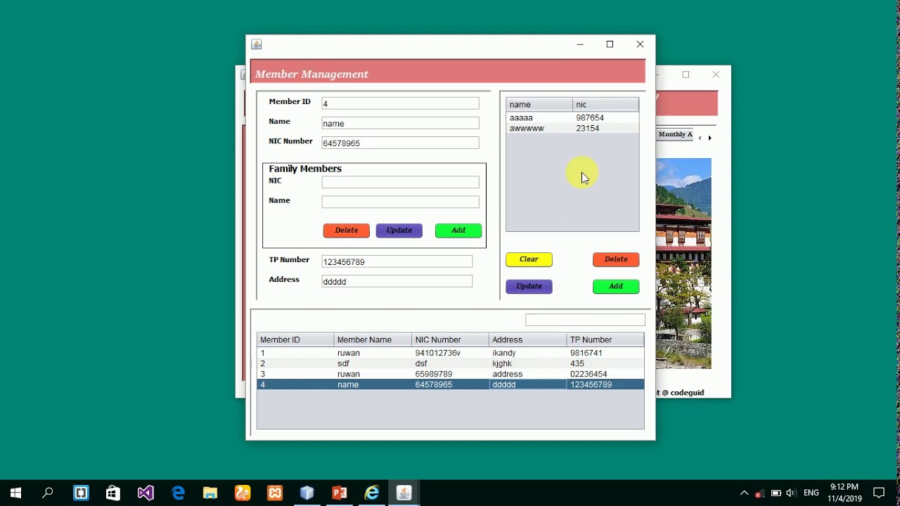 temple management system project in java with source code | Data management system for temple