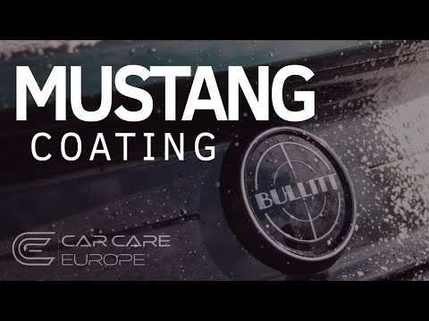 Aplicación coating cerámico - Ford Mustang