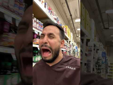 When you lose your mom at the grocery store 🛒😂