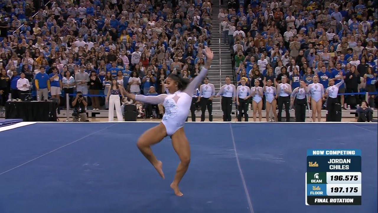 Jordan Chiles - Perfect 10 Floor (Feb. 1, 2025)