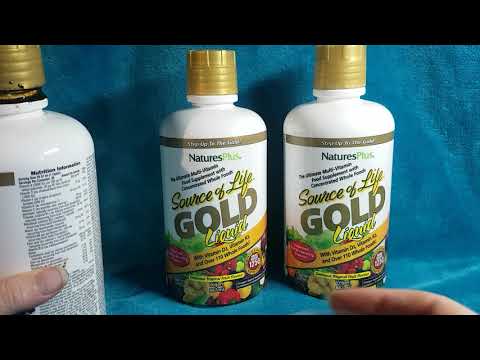Multyvitamin, Natures Plus, Source of Life, Gold Liquid Review