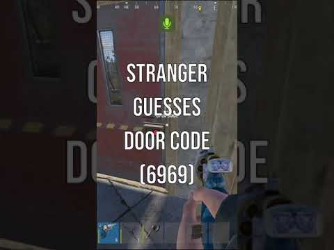 He guessed our DOOR CODES! (6969) - Rust #shorts