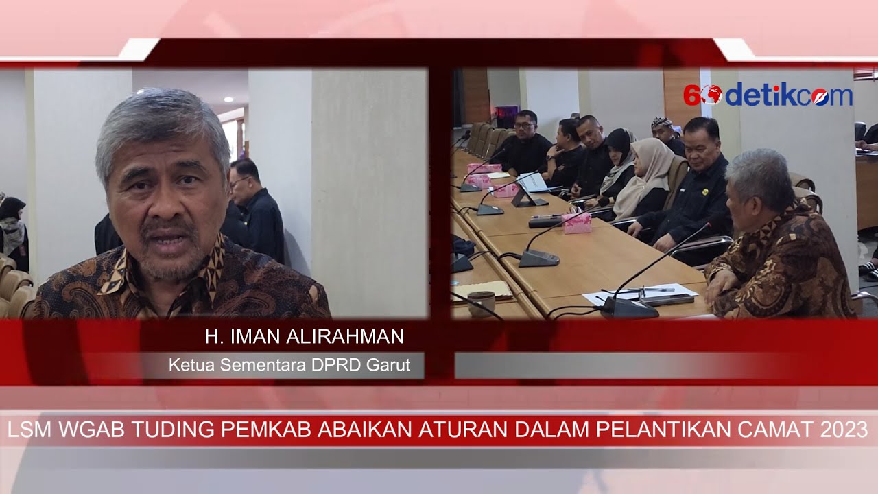 LSM WGAB Desak DPRD Garut Klarifikasi Proses Pengangkatan Camat ...