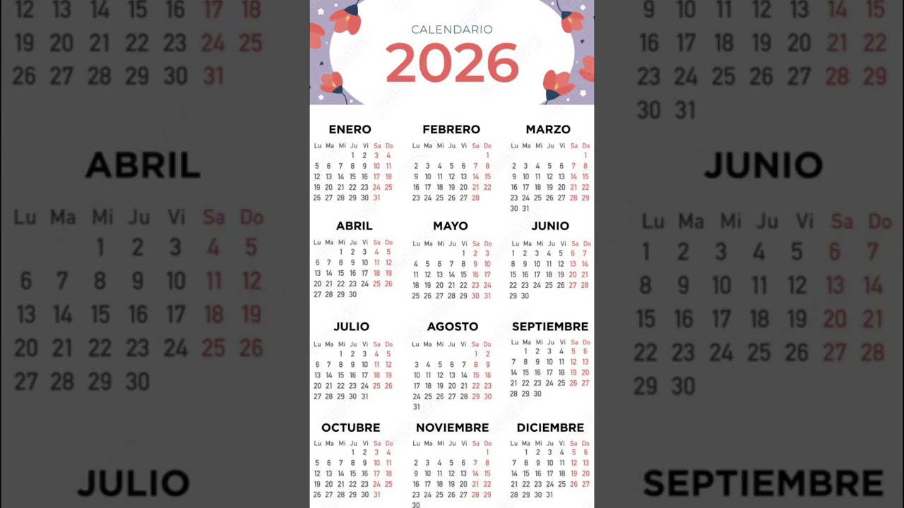 calendario 2026. #lasmejoresfiestas #dj