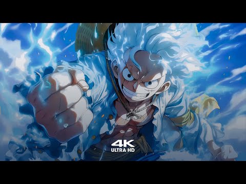 Luffy Gear 5 Awakening ⚡ | One Piece 4K Live Wallpaper + Screensaver