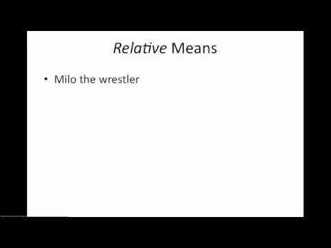 3.6 -- The Doctrine of the Mean