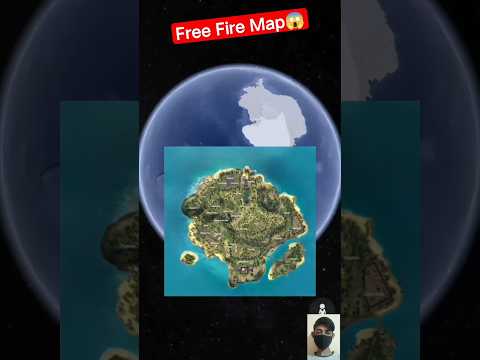 Free Fire Map On Google Earth 😱 #shorts #youtubeshorts #shortsfeed #freefire