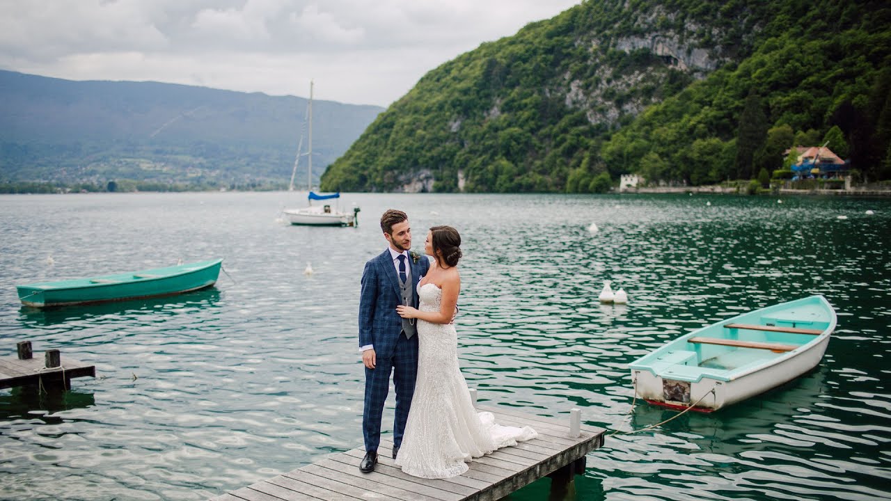 Lake Annecy Wedding at Abbaye de Talloires, French Alps
