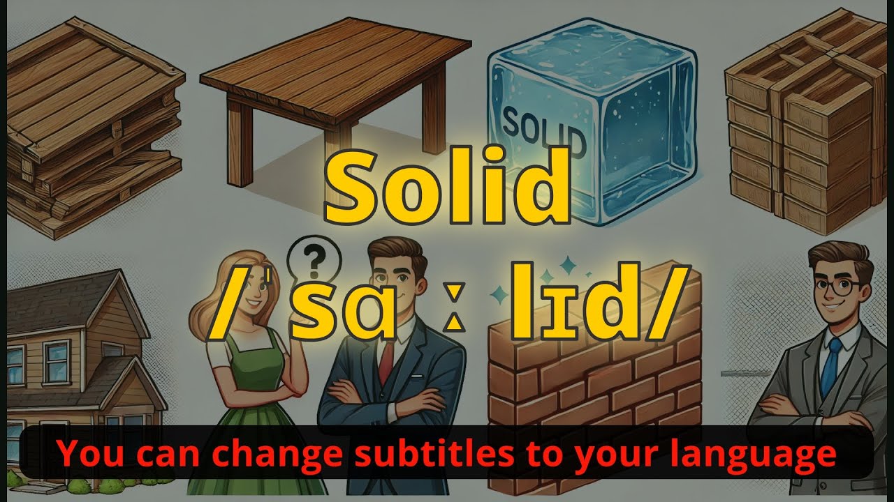 Solid meaning with 5 examples