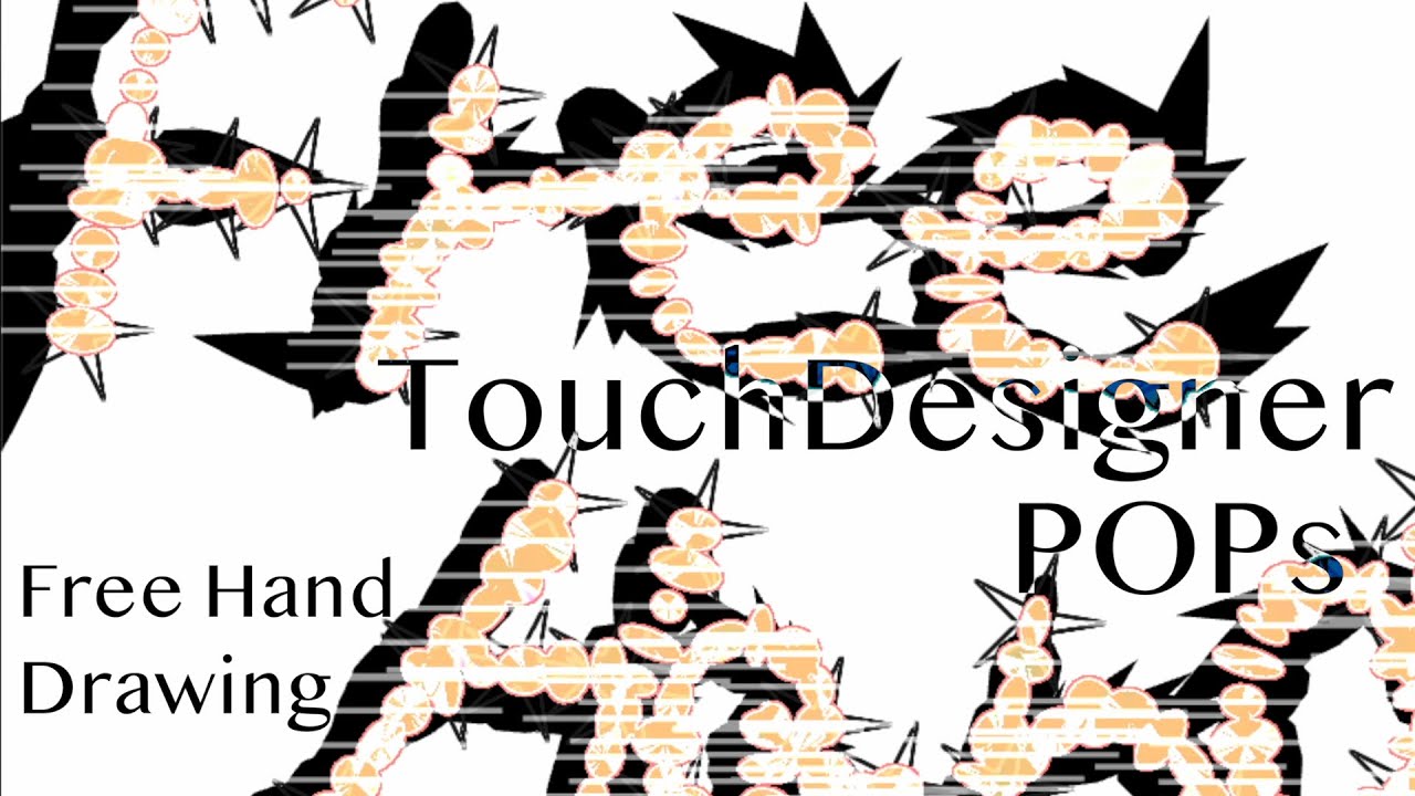 TouchDesigner POPs Tutorial: Freehand Drawing
