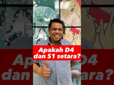 Apakah D4 dan S1 setara? 🧐 #politekniktempo #infokuliah