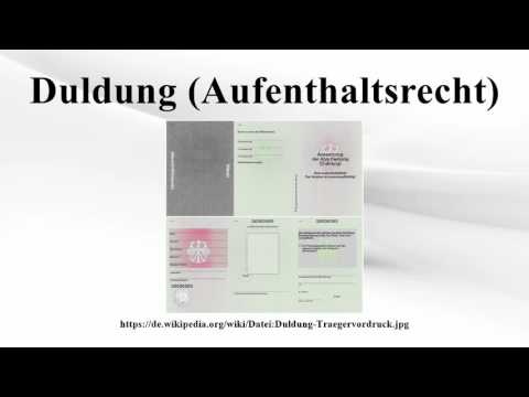 Duldung (Aufenthaltsrecht)