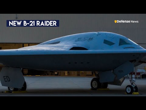 US Air Force releases new images of its £585m stealth nuclear bomber