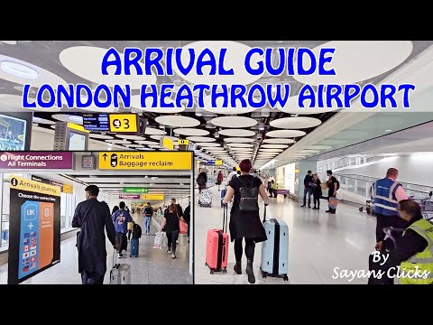 Arrival Walkthrough of London HEATHROW Airport | LHR | Terminal 4 | Qatar Airways from Doha