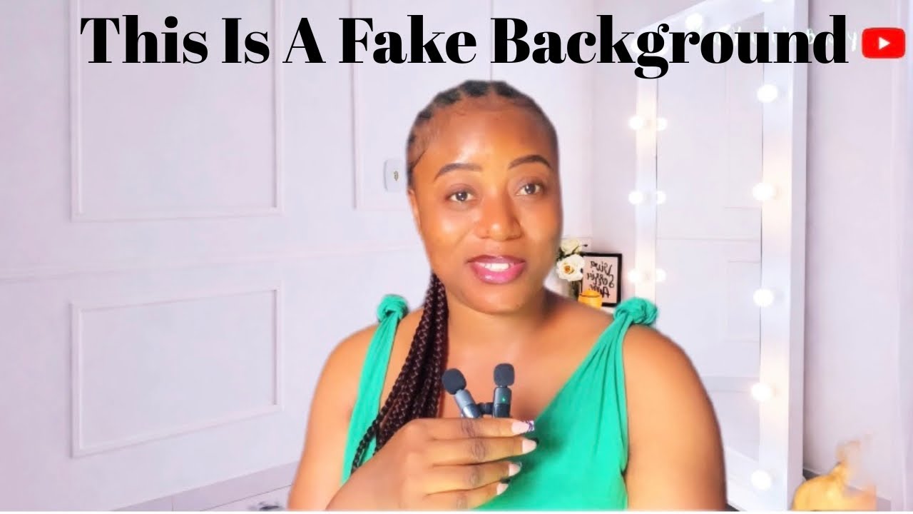 How To Create The Best Realistic YouTube Studio Background Using Your Phone #youtubegrowth 