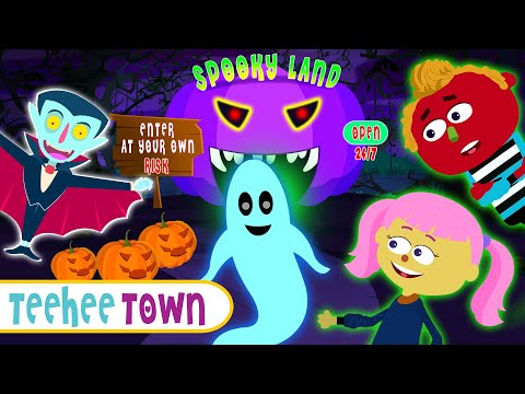 Len and Mini: Spooky Land Theme Park…: English ESL video lessons