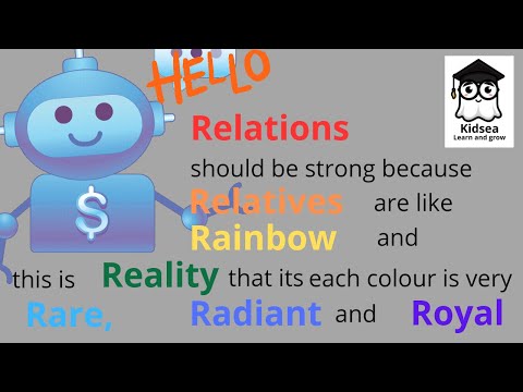 60 Words that start with letter Rl kids animation vocabularyfor kindergarten|Kidsea|Shazia Ahmed.