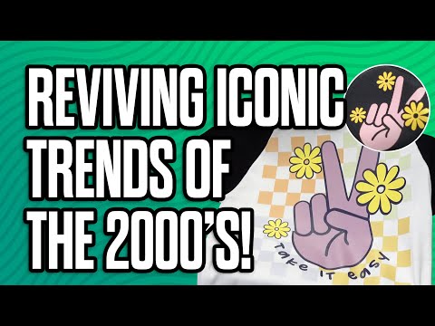 Trending Prints: Y2K & Early 2000's Trends | T-Shirt Designs / Apparel & More!