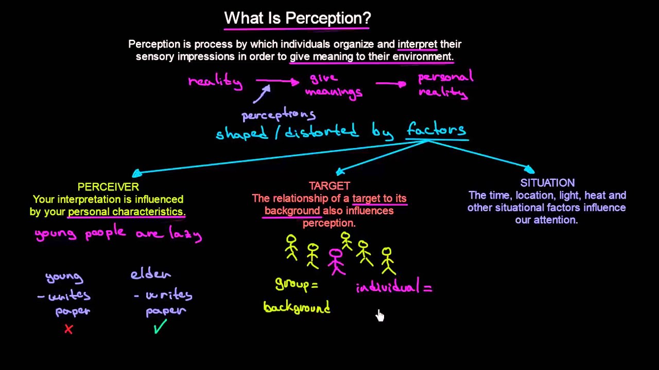 What is Perception | Organisational Behavior | MeanThat