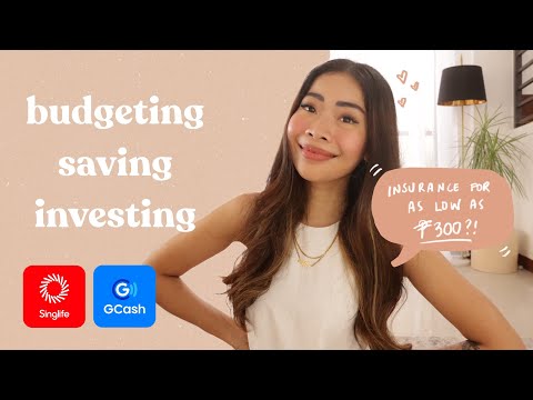 How I Budget, Save, and Invest + Insurance for as low as Php 300?! | Rhea Bue