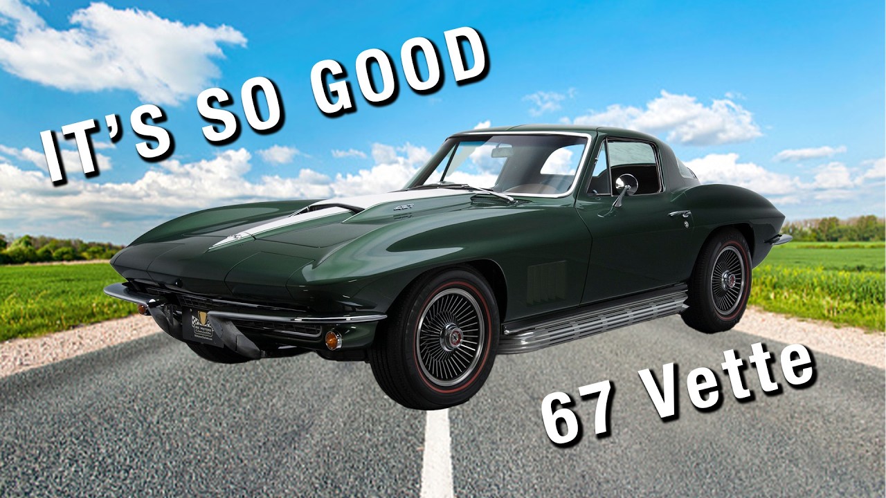Is the 67 Corvette the GREATEST Sports Car of All Time? - Walk Around and Test Drive