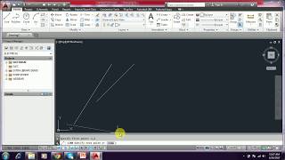 AutoCAD tutorial Point, Line Commands Video 6