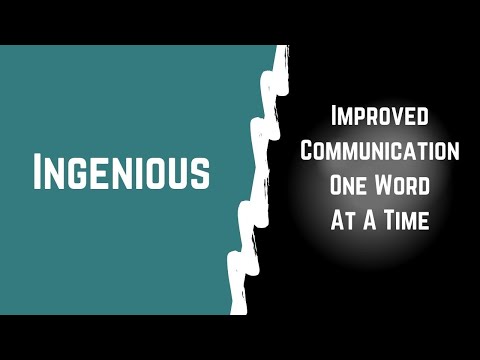 Word of the day: Ingenious