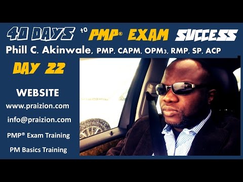 40 Days to PMP Exam Success Day 22 - PLANNING -11: Develop Schedule