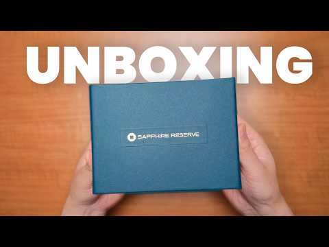 Unboxing the NEW $795 Chase Sapphire Reserve