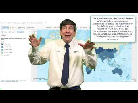 Making scientific data fair including geospatial data