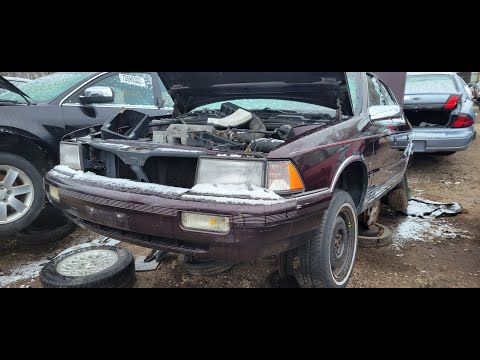 1992 Chrysler LeBaron at U-Pull Salvage Yard in Minnesota