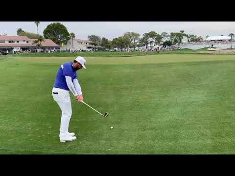 Matthieu Pavon - Reverse grip chipping - Cognizant Classic 2025