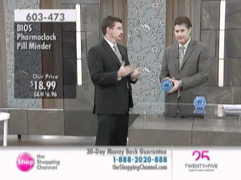 Bio Pharmaclock Pill Minder at The Shopping Channel 603473