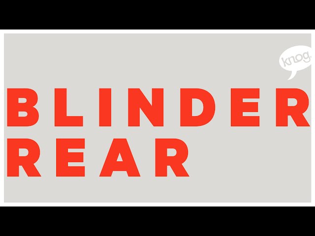Rear Flashing Light KNOG Blinder Grid - inSPORTline