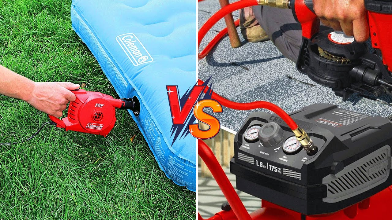 Air Compressor Vs Air Pump | What's the Difference Between a Pump and a Compressor?