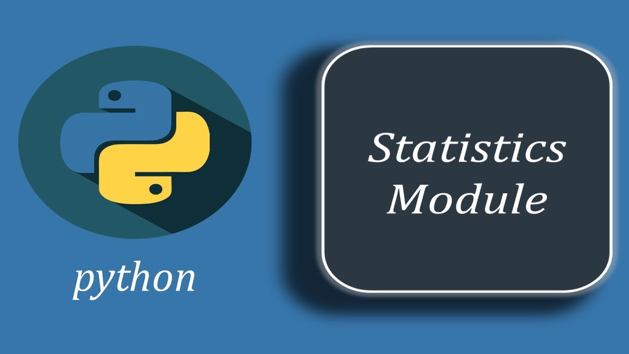 Python Statistics Module